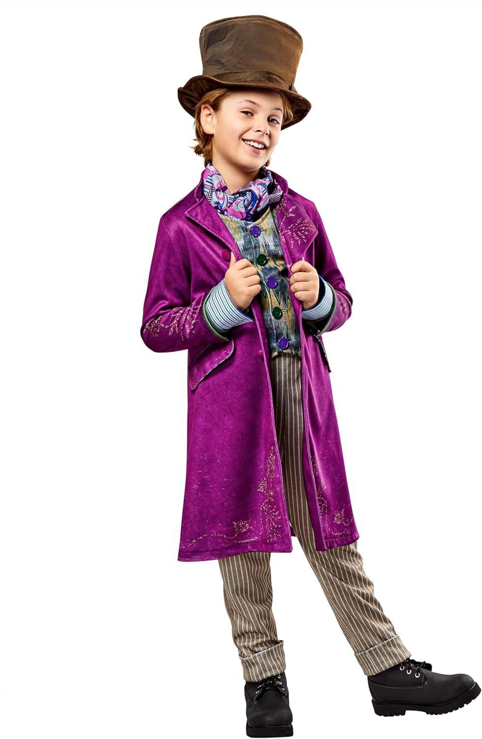 Rubies Boy ' S Wonka Movie Willy Wonka Complete Costume | The Nick Nackery
