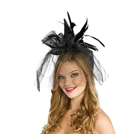 Mini Mesh Witch Black Costume Hat | The Nick Nackery